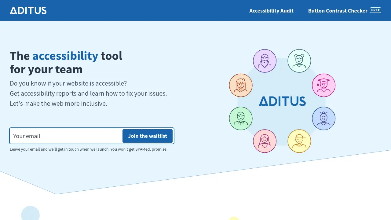 Aditus - Automated Accessibility Audits for Inclusive Web Design