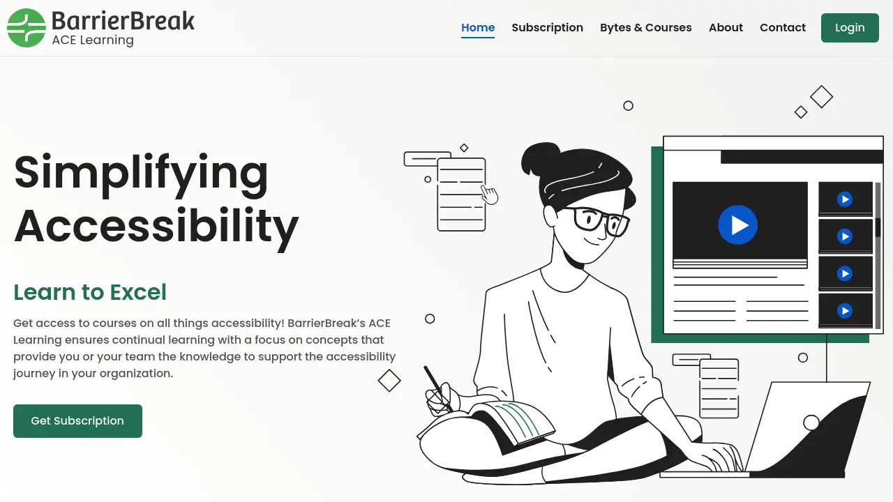 BarrierBreak ACE Learning - Accessible Learning for Digital Inclusion ...