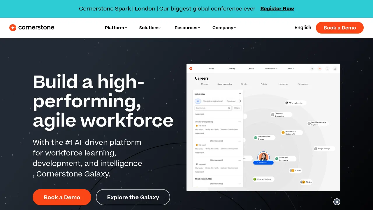 Cornerstone Galaxy - AI-powered workforce learning, development, and intelligence platform