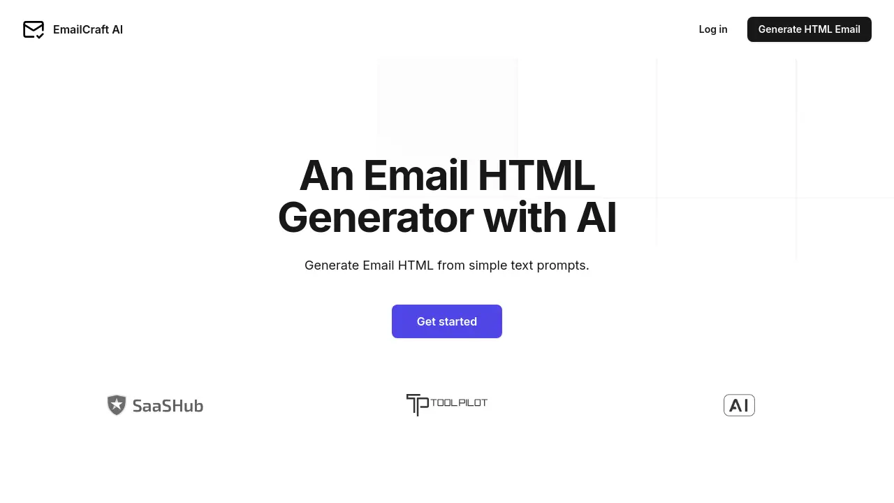 Emailcraft Ai Effortless Ai Powered Html Email Generation