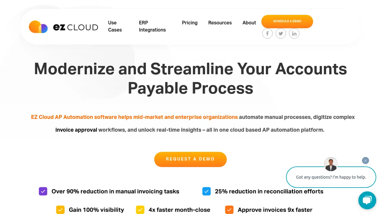 EZ Cloud - Modernize and Streamline Your Accounts Payable Process