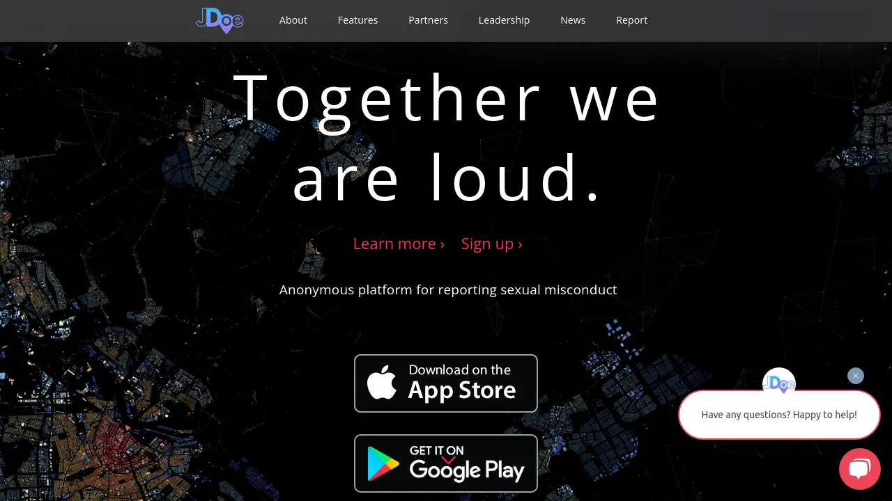 JDoe - Anonymous Encrypted Platform for Reporting Sexual Misconduct