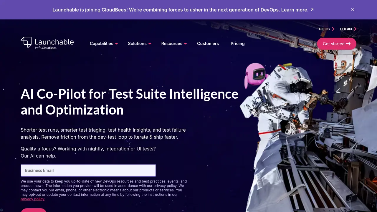 Launchable - AI Co-Pilot for Test Suite Intelligence and Optimization