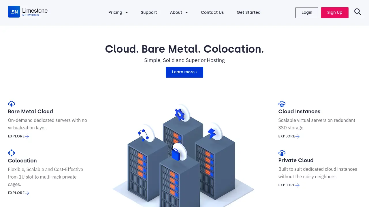 Limestone Networks - Simple, Solid, and Superior Cloud Hosting Solutions
