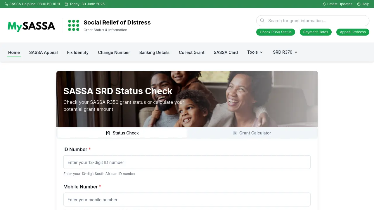 MySASSA SRD Status Check - Instant SASSA SRD R350 Grant Status Checks ...