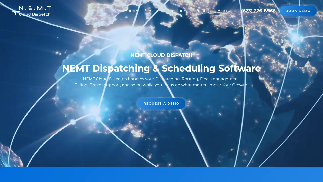 NEMT Cloud Dispatch - Efficient Cloud-Based NEMT Dispatch and Fleet Management Software