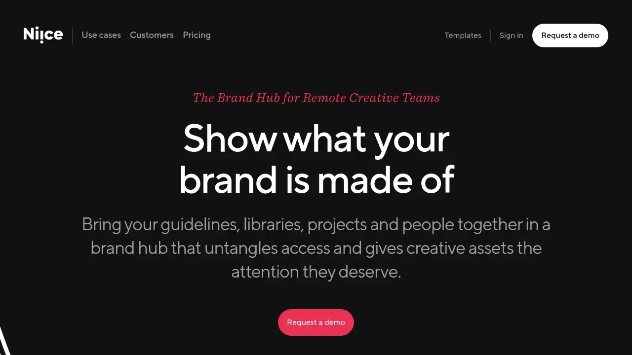 Niice - The Evolving Brand Hub for Creative Teams