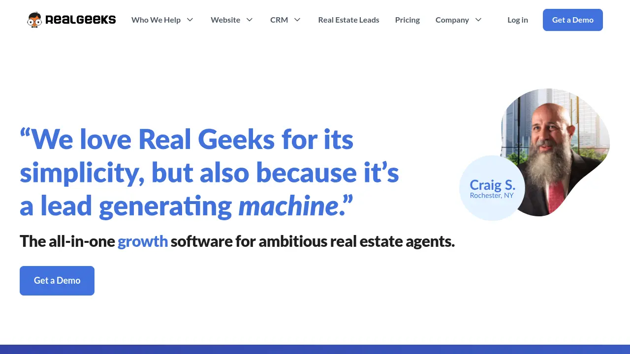 Real Geeks - AI-Powered Real Estate Growth Platform