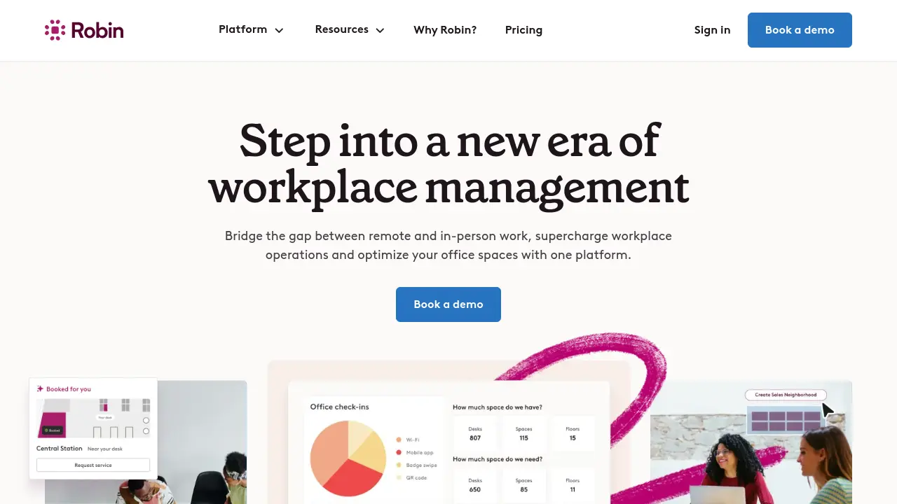 Robin Powered - Intelligent Workplace Management Platform for Modern ...