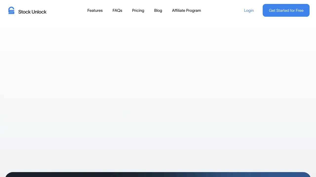 Stock Unlock - Intelligent Stock Analysis and Portfolio Optimization ...