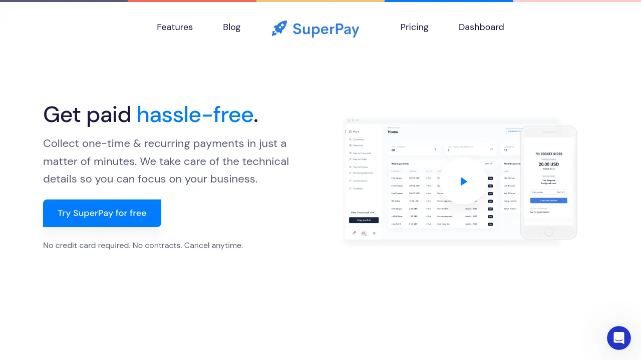 SuperPay - Streamlined payments for businesses – one-time and recurring ...